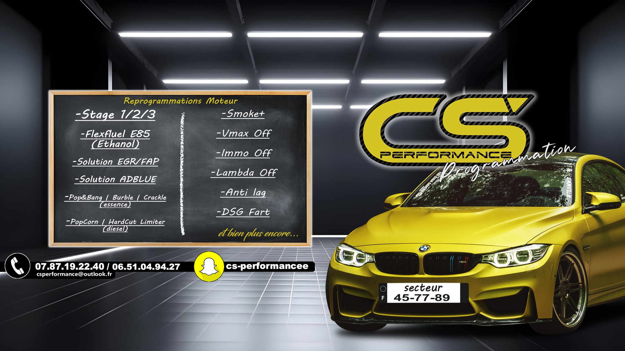 CS Performance | Reprogrammation Moteur